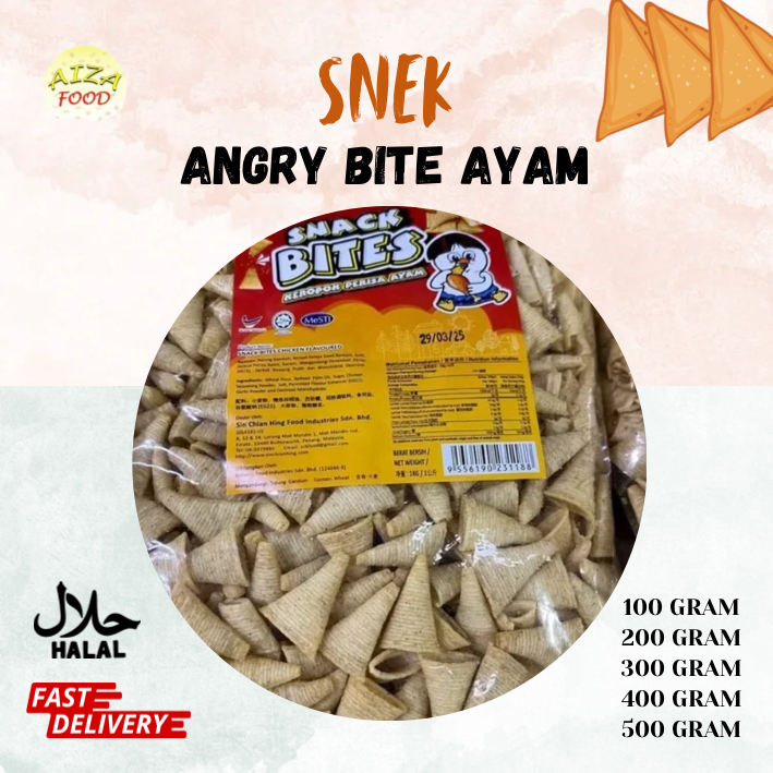 D-Jack Angry Bite Ayam - 100g-500g | Shopee Malaysia