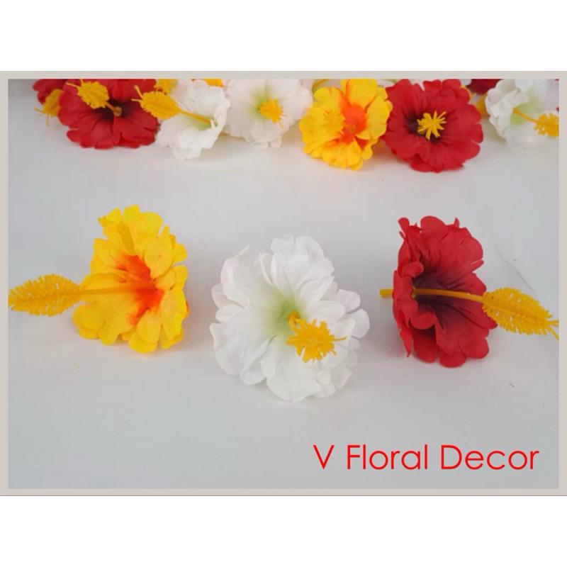 Bunga Raya Merdeka/Merah/Kuning/Putih / Bunga Artificial/Bahan Merdeka ...