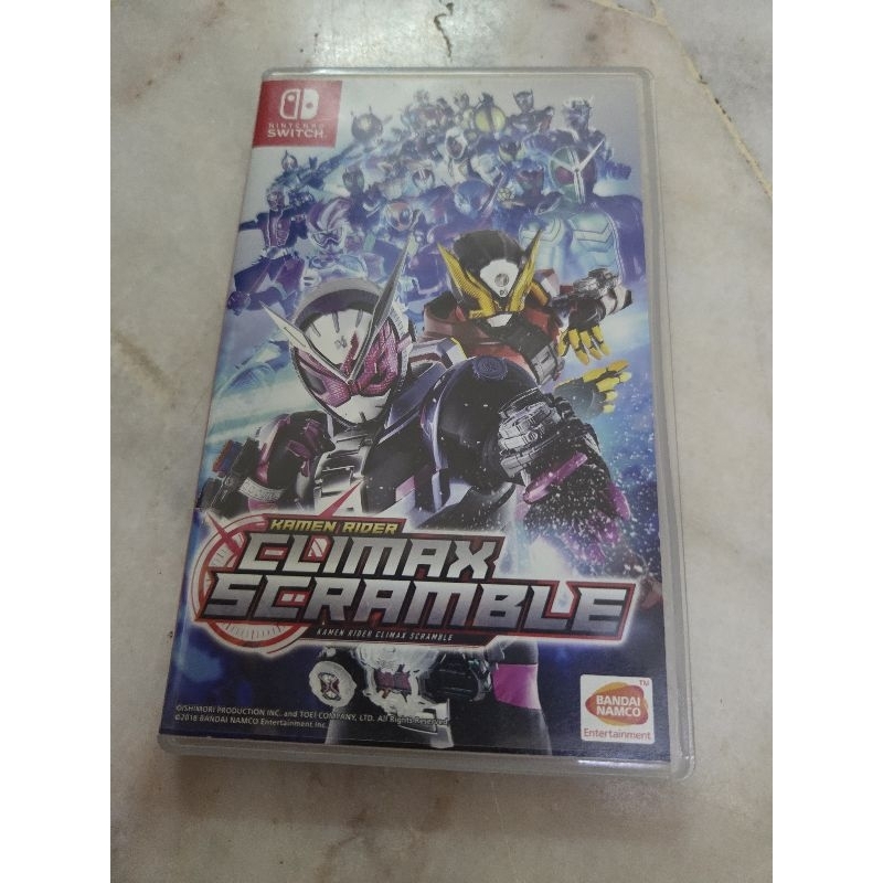 kamen rider climax scramble switch used game | Shopee Malaysia