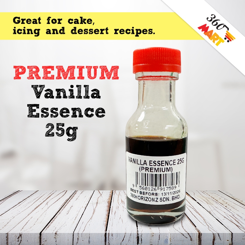 Premium Vanilla Essence 25g / Vanilla Extract | Esen Vanila | Perisa ...