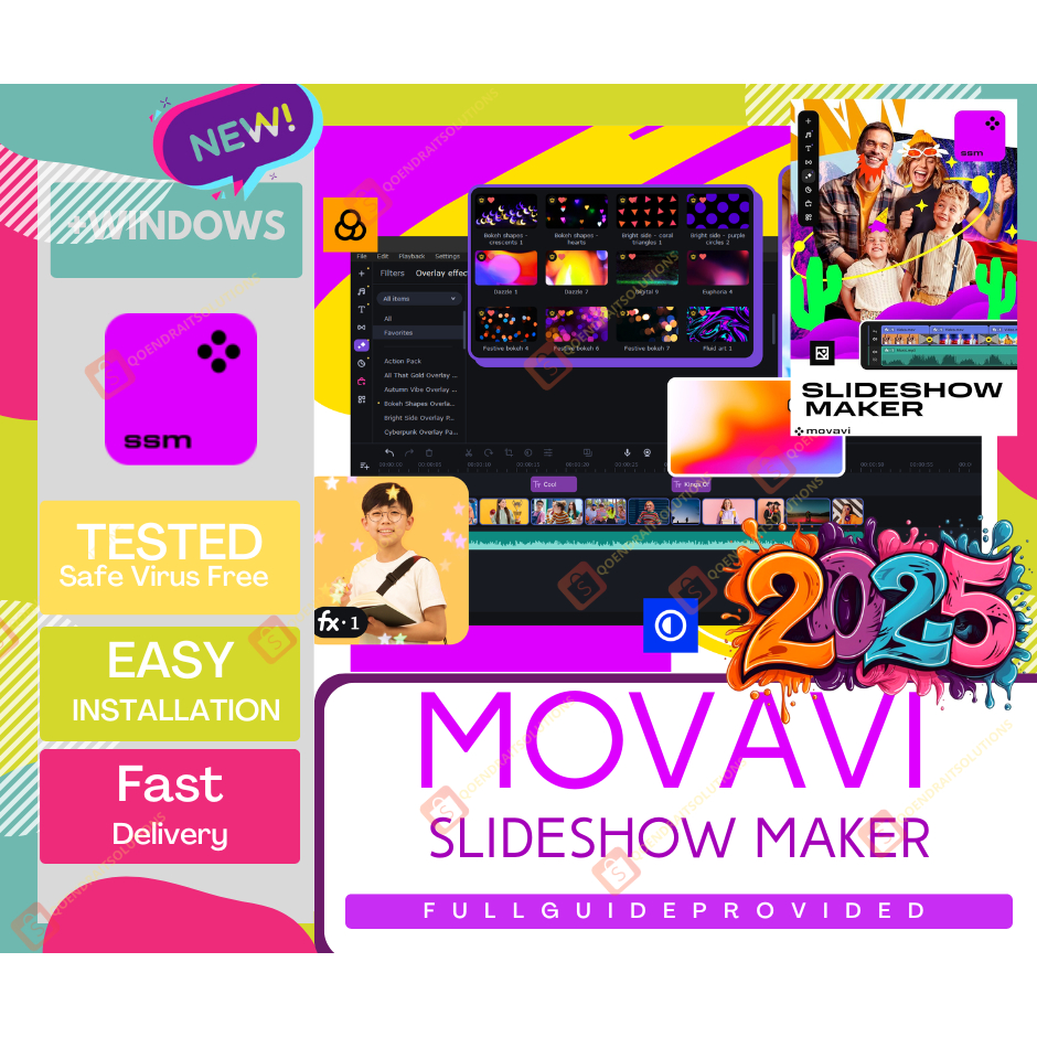 Movavi Slideshow Maker 2025 v25 🔥Updated | 𝐀𝐜𝐭𝐢𝐯𝐚𝐭𝐞𝐝 | Shopee Malaysia