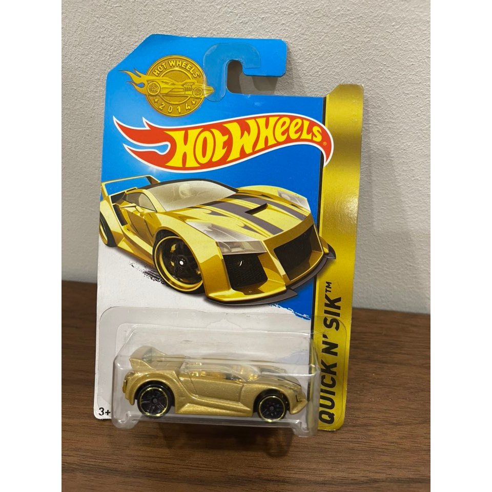 Hotwheels Quick N Sik Gold Edition (D) | Shopee Malaysia