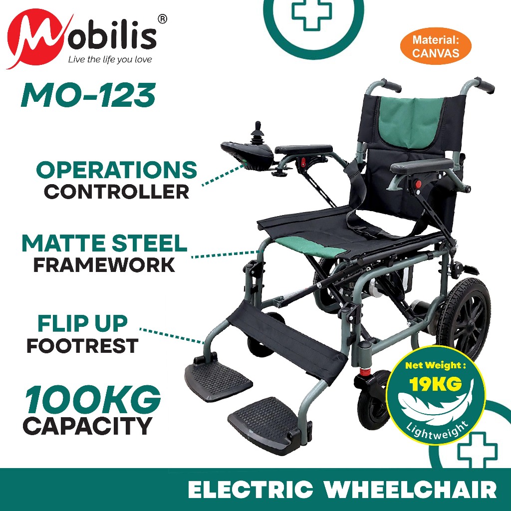 Ultralight Eletrical Wheelchair Speed Adjustable Anti Shock Foldable ...