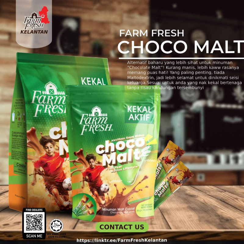 Farm Fresh CHOCO MALT 3in1 Sachet (Loose pack) | Shopee Malaysia