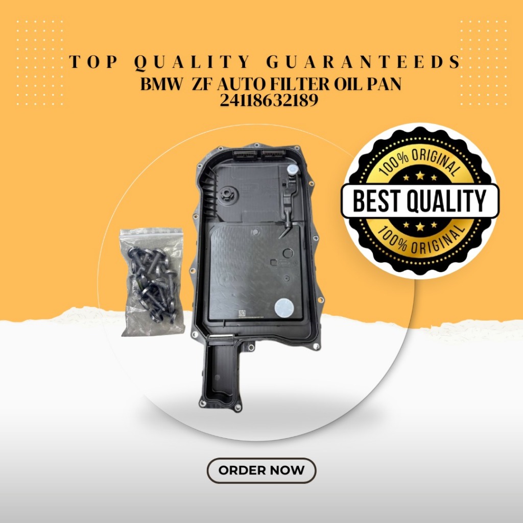 100% ORIGINAL BMW AUTO FILTER WITH GASKET ZF AUTO FILTER OIL PAN ...