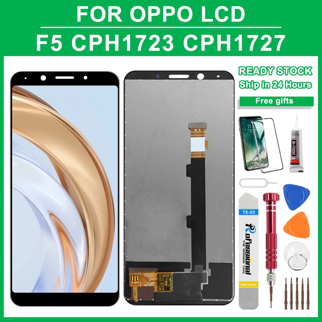 ORI LCD FOR OPPO F5 CPH1723 CPH1727/ F5 Youth Touch screen digitizer ...