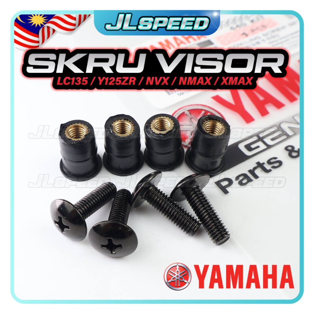 Ori Yamaha LC135 V4-V7 LC 135 125ZR RS150 NVX XMAX R25 Cowling Visor ...