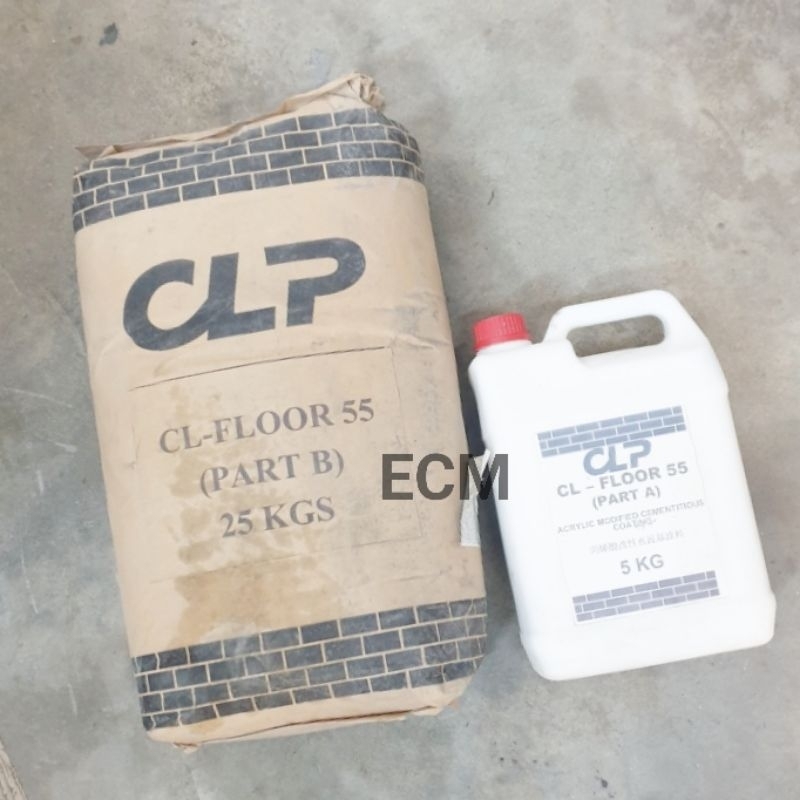 CL-FLOOR 55 ( 2-PART) OVERLAYMENT ACRYLIC POLYMER CEMENTITIOUS ...