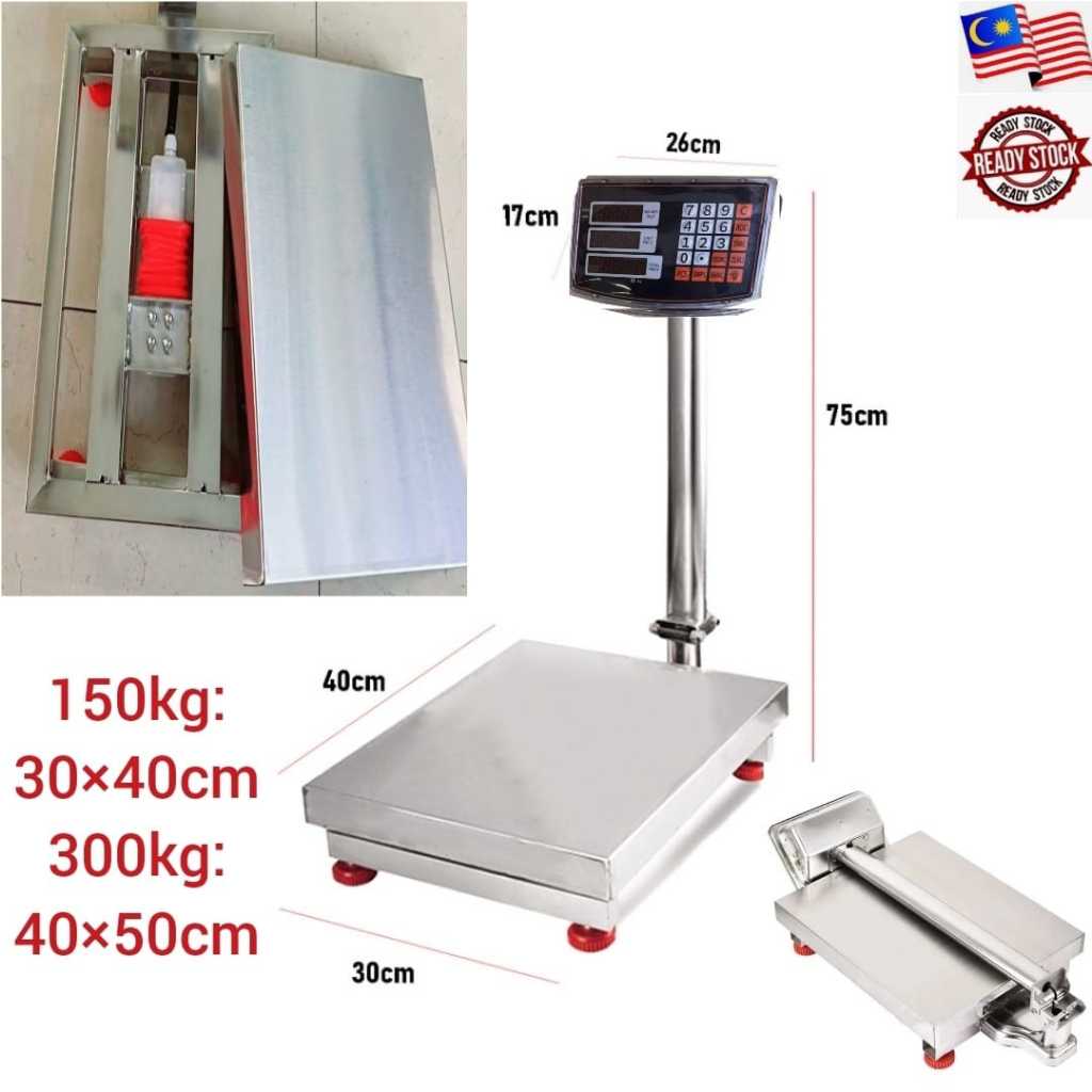 Waterproof Fully Stainless steel Commercial Foldable Digital Computing ...
