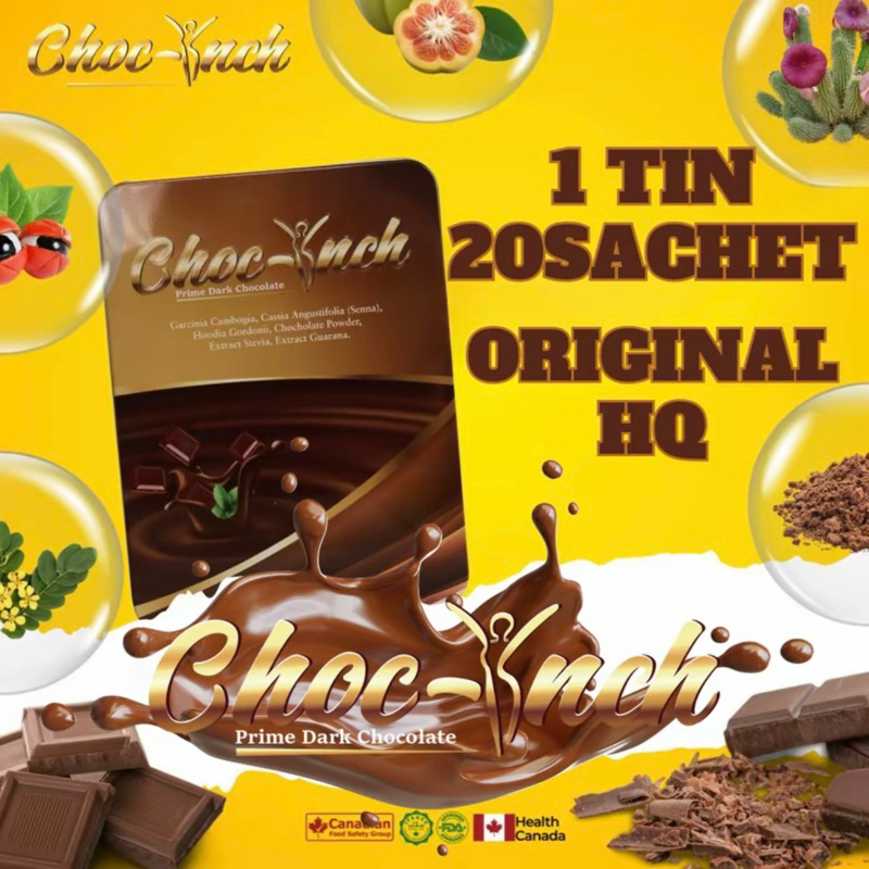 💥CHOCO INCH ORIGINAL READY STOCK CHOCOLATE DARK PRIME 100%💥 | Shopee ...