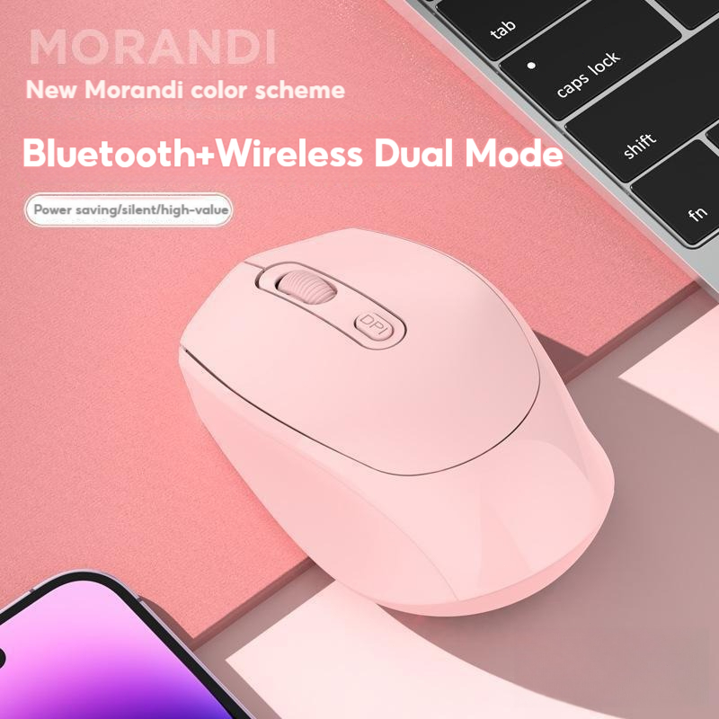 Bluetooth Mute Power Saving Rechargeable Wireless 2.4G Dual Mode Button ...