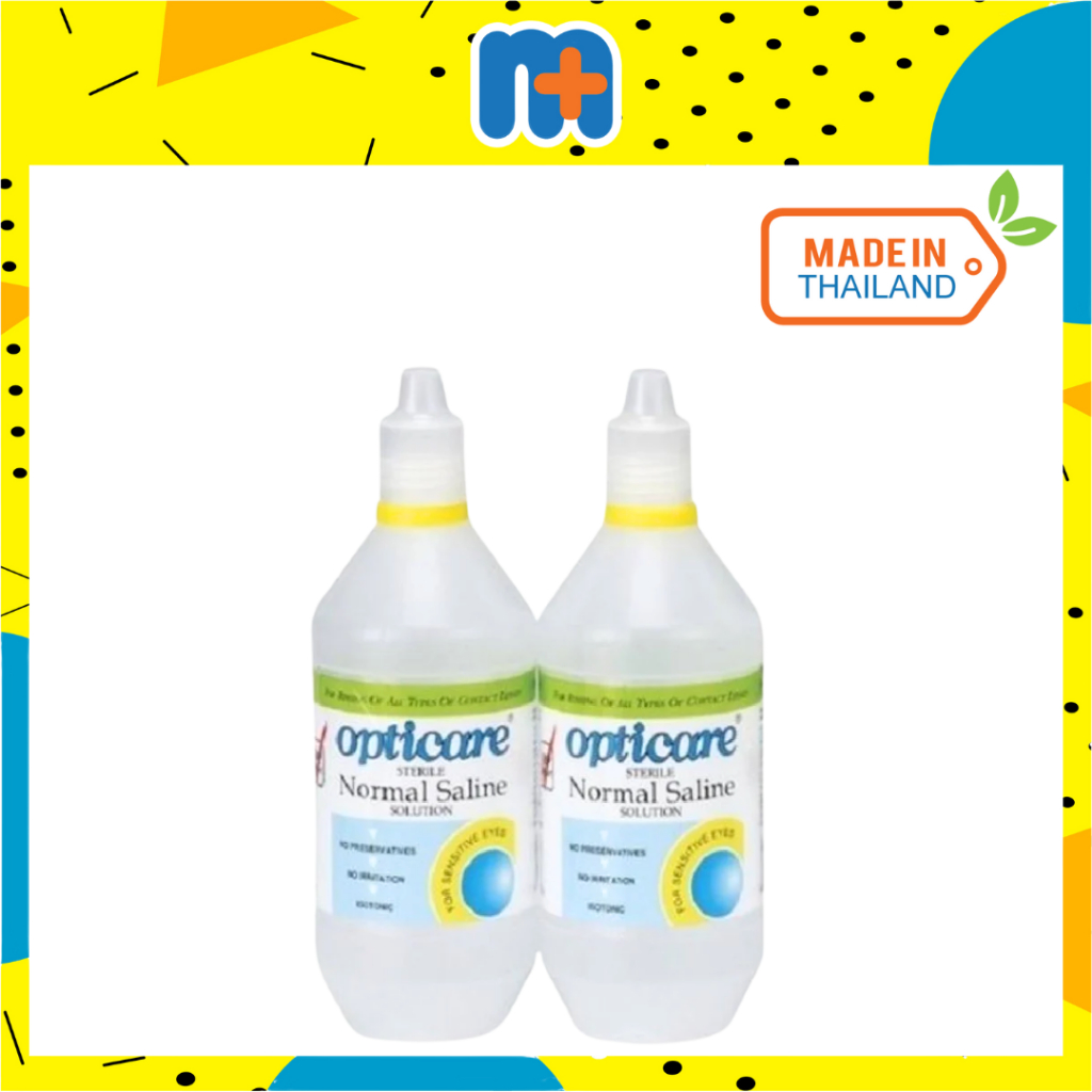 [MPLUS] OPTICARE Normal Saline 120ml 2s | Shopee Malaysia