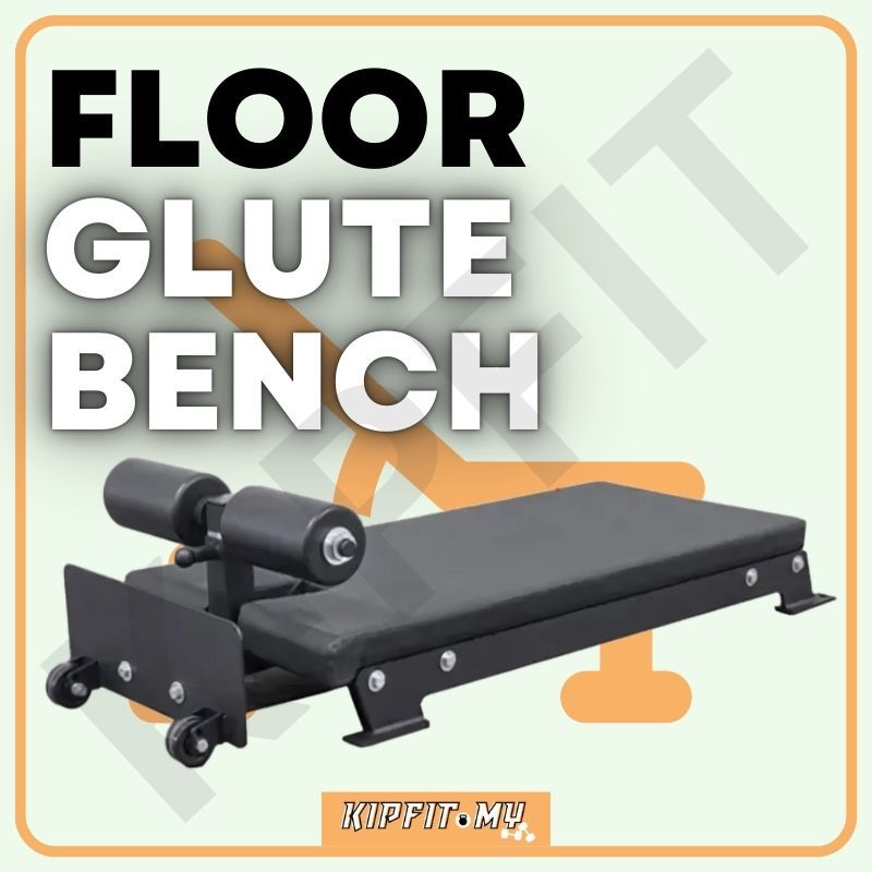 Floor GHD Glute Ham Bench – Nordic Curl, Hamstring & Core Trainer for ...