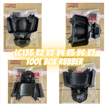 ORIGINAL YAMAHA LC135 V2 V3 V4 V5 V6 V7 GETAH SPANAR BOX BAWAH SEAT ...