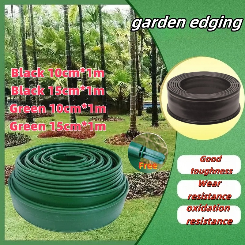 10cm/15cm Garden edging/ Grass Edging Fence Belt/ Border Garden Lawn ...