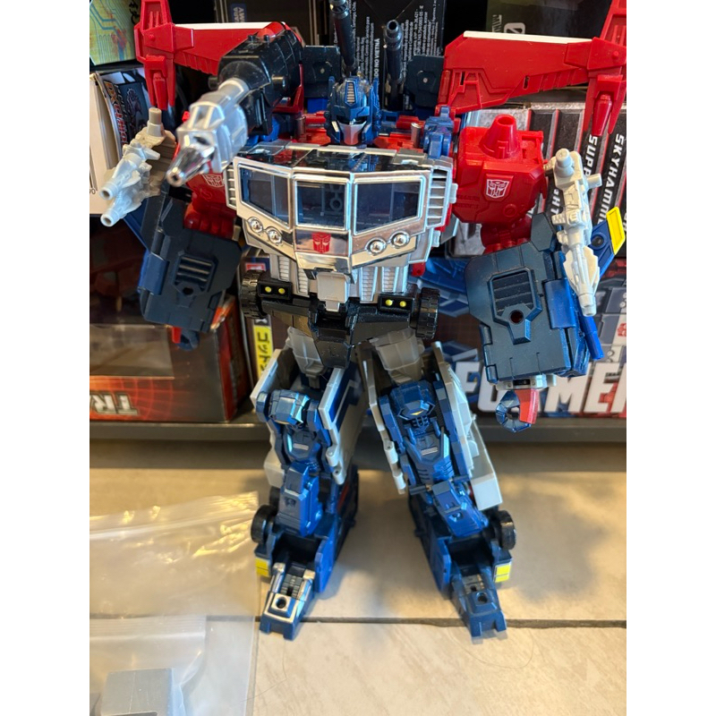 Transformers LGEX God Ginrai with add on thigh extension with swords ...