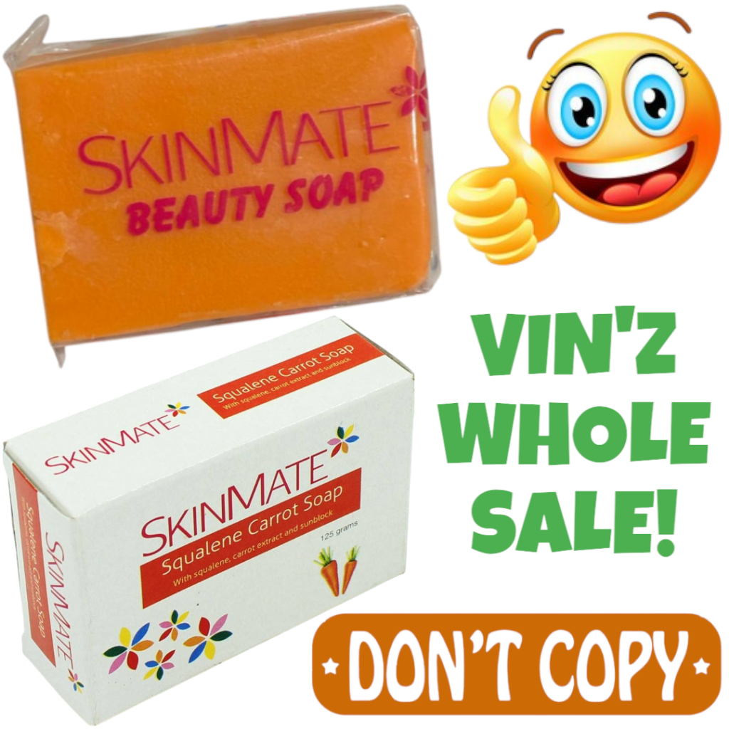 SKINMATE Squalene Carrot Soap 125g. | Shopee Malaysia