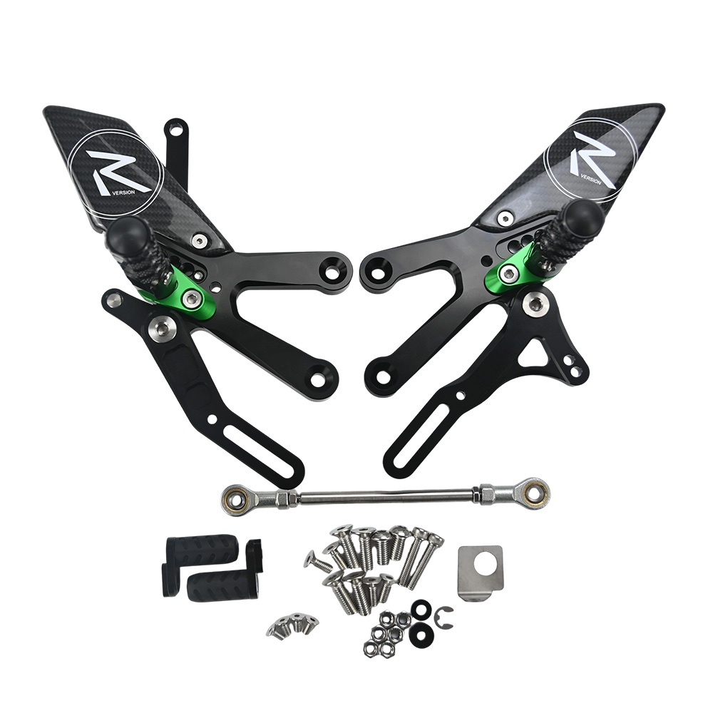 LT Carbon Racing Footrest Yamaha R25 V1 V2 V3 MT25 R3 PNP CNC Plug And ...