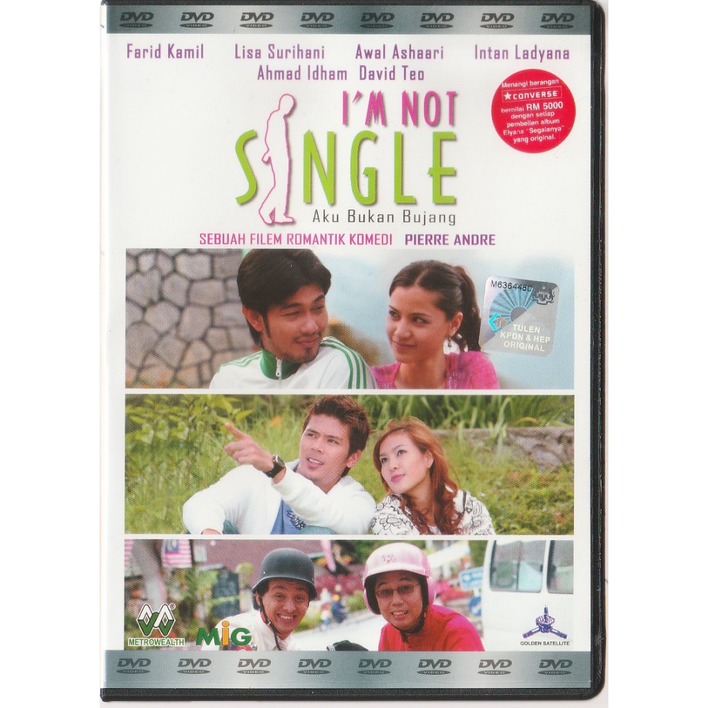 DVD I'M NOT SINGLE ( ORIGINAL DVD VIDEO ) | Shopee Malaysia