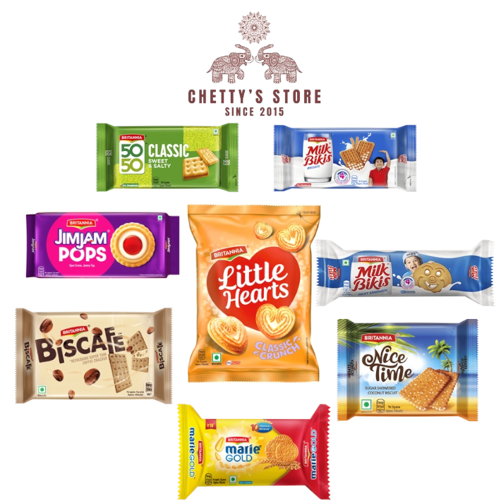 (IMPORTED) BRITANNIA ASSORTED BISCUITS ( 62G/100G/150G/250G/350G/400G ...