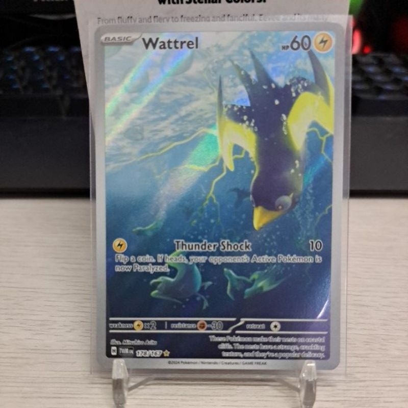 Pokemon TCG Wattrel 178/167 (PAR)(Illustration Rare) | Shopee Malaysia