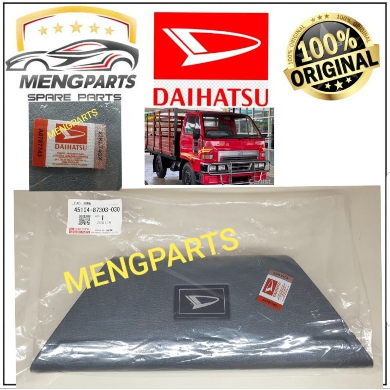 ORIGINAL DAIHATSU DELTA DV57 DV58 DV99 DV116 STEERING HORN PAD 45104 ...