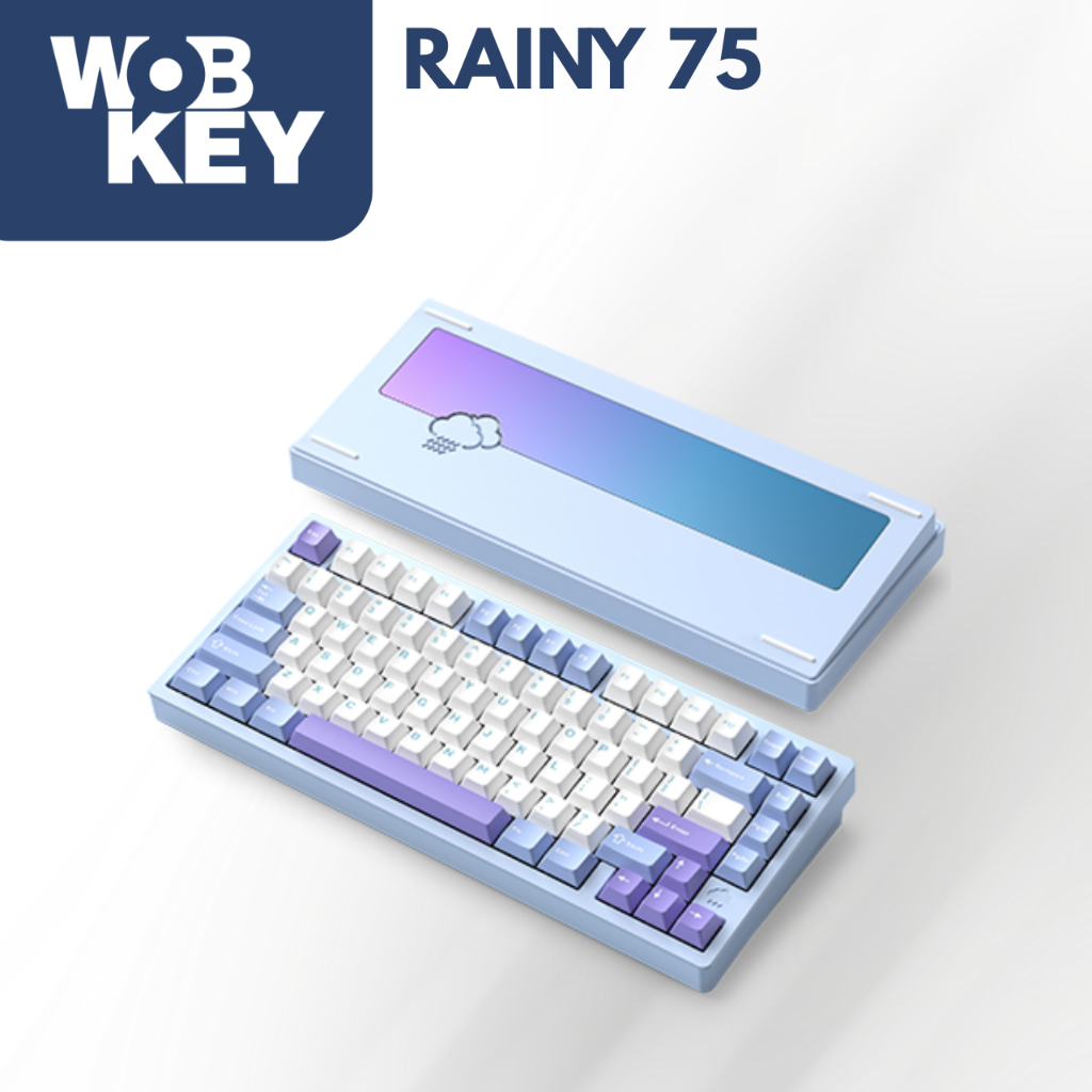 WOBKEY Rainy 75 Mechanical Keyboard | Shopee Malaysia