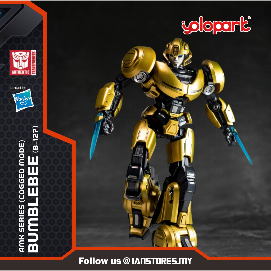 YOLOPARK TRANSFORMERS ONE AMK SERIES (COGGED BOT MODE) BUMBLEEBEE B-127 ...