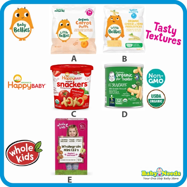 Baby Bellies Organic Baby Puff /Snacker | Shopee Malaysia