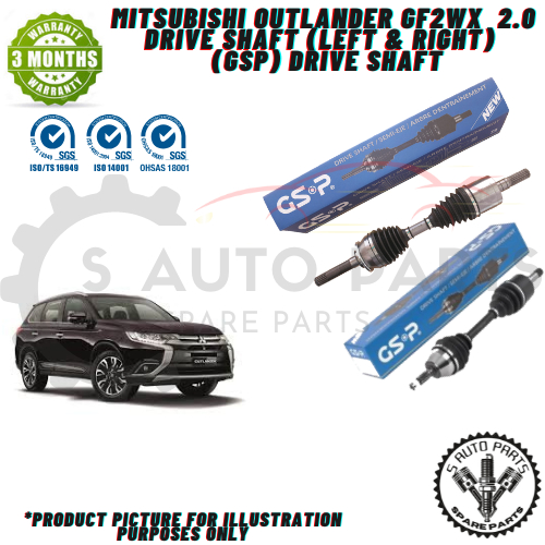 MITSUBISHI OUTLANDER GF2W 2.0 / ASX 2.0 4WD DRIVE SHAFT (LEFT & RIGHT ...