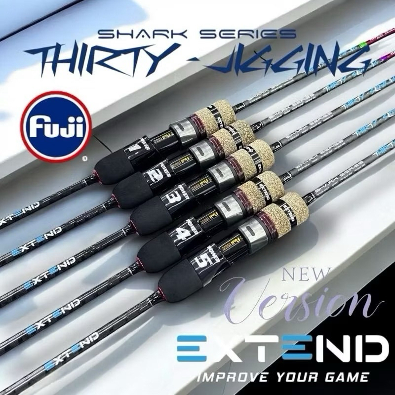 2024 EXTEND SHARK THIRTY SHARK 30 JIGGING ROD SLOW JIG LIGHT JIG ...