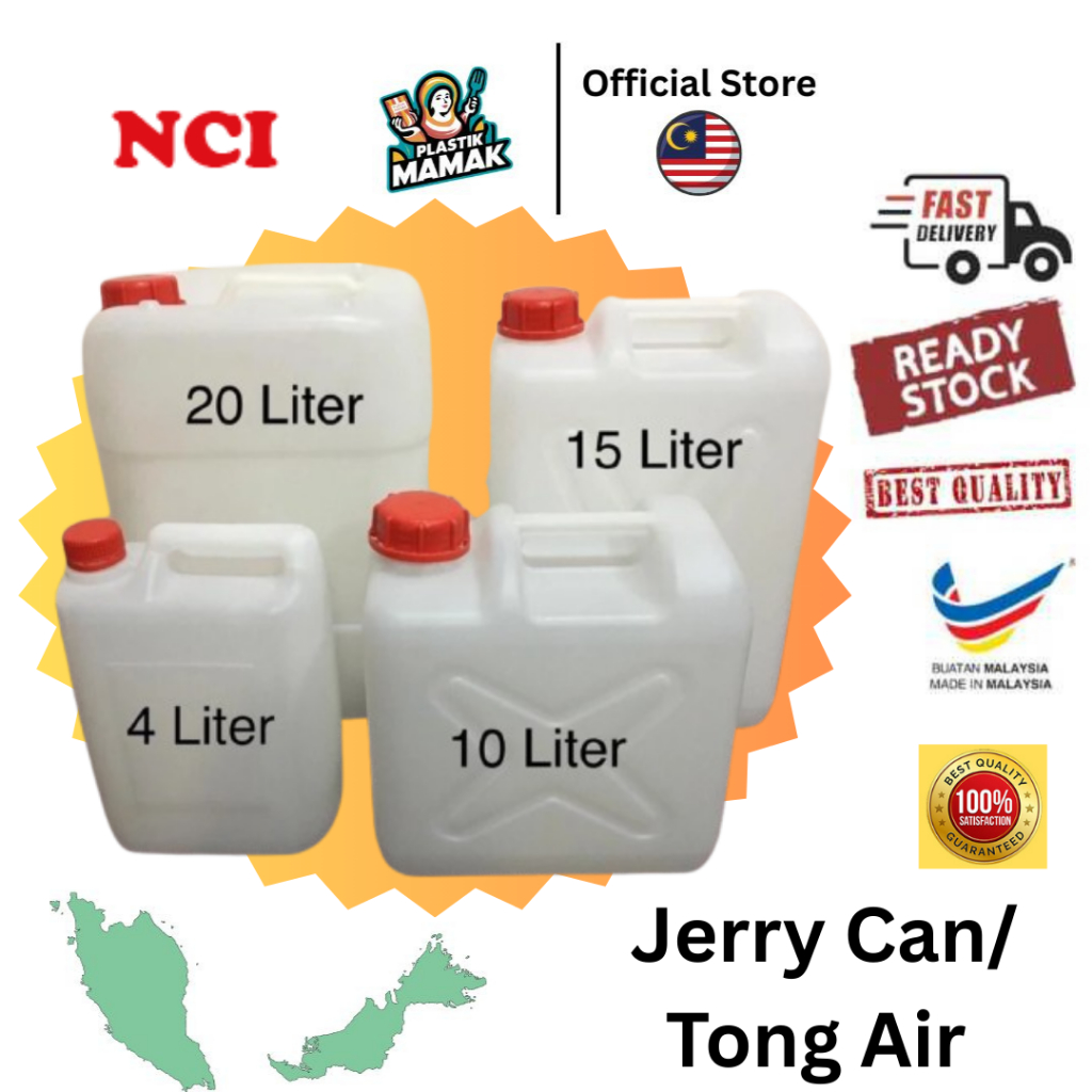 【Plastikmamak】NCI BRAND TONG AIR BERSIH / BEKAS AIR MINUMAN/PLASTIC ...