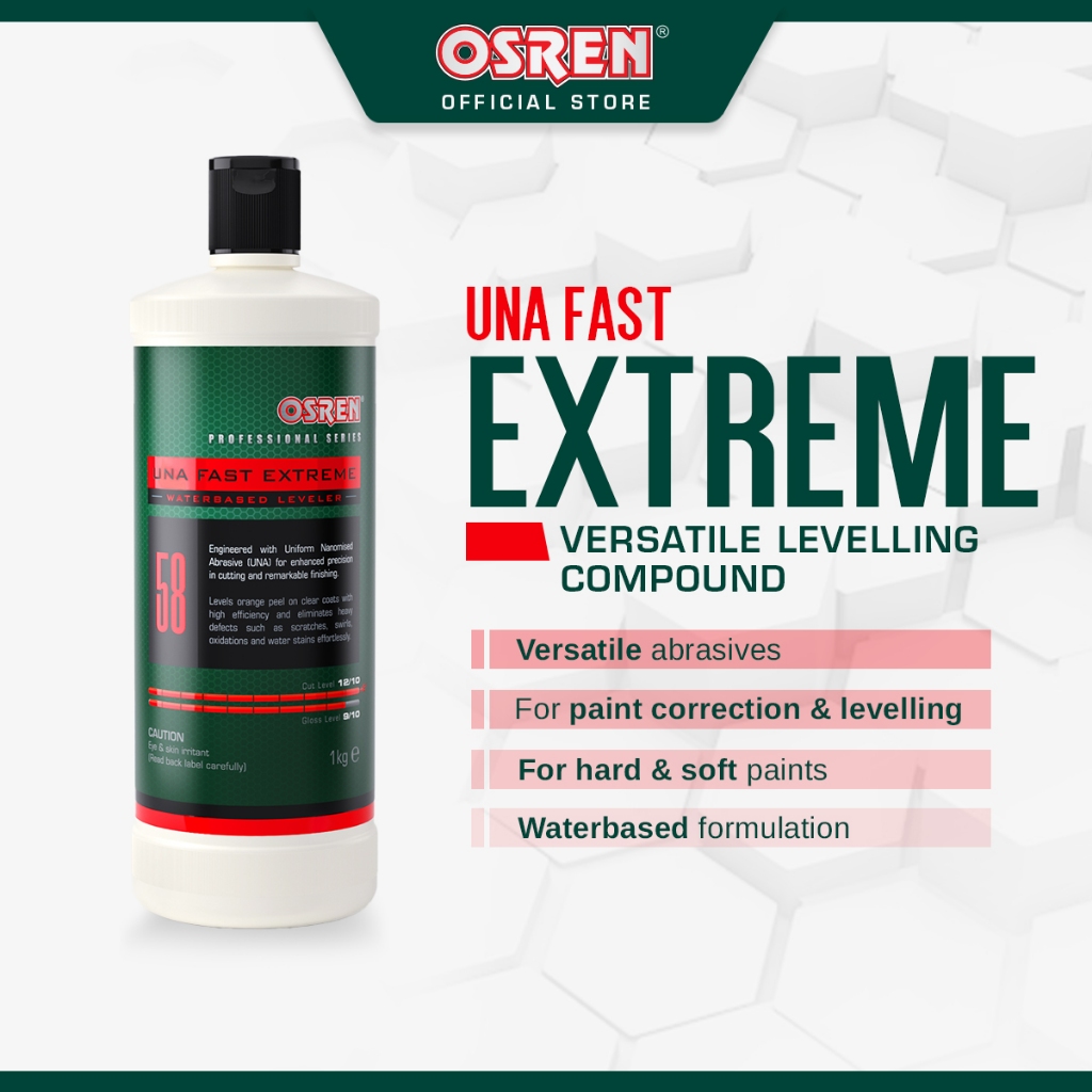 OSREN UNA Fast Extreme 58 - Levelling compound for orange peel on ...
