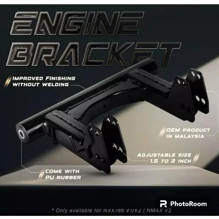 Yamaha NVX V1 V2 NMAX V2 Entend Engine Bracket 1.5 2.0 Inci 2 in 1 ...
