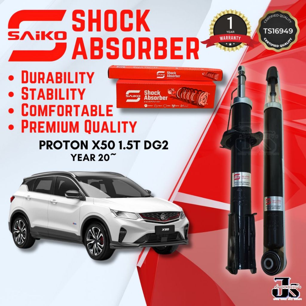 SAIKO ORIGINAL PROTON X50 1.5T DG2 Shock Absorber FRONT & REAR DEPAN ...