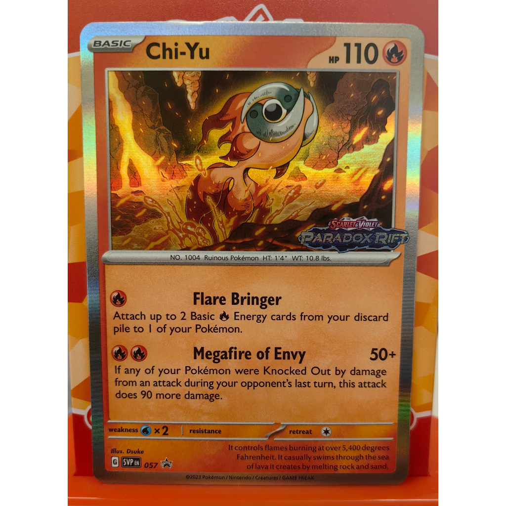 Chi-Yu - 057 (Prerelease) - SV: Scarlet & Violet Promo Cards (SVP ...