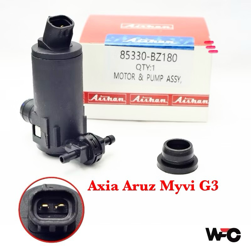Perodua Axia Washer Tank Motor Wiper Tank Pump 2018 Model 85330-Bz180 ...