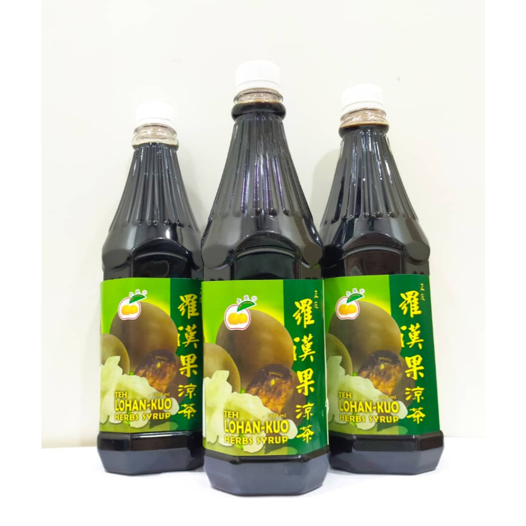 (Exp:25/04/2027)Teh Lohan-Kuo Herbs Syrup (1 Litre) Luo Han Guo正庄罗汉果凉茶 ...
