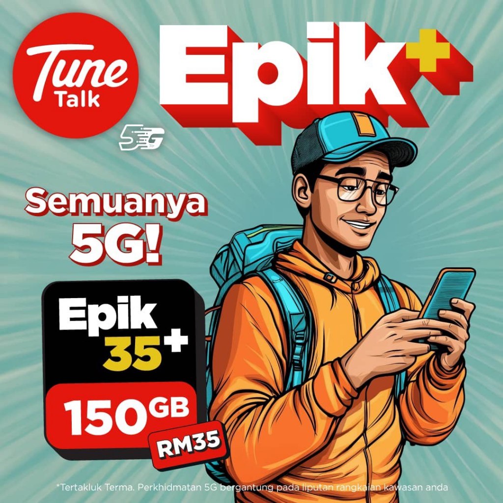Tune Talk 5G Simkad Unlimited Data | Shopee Malaysia