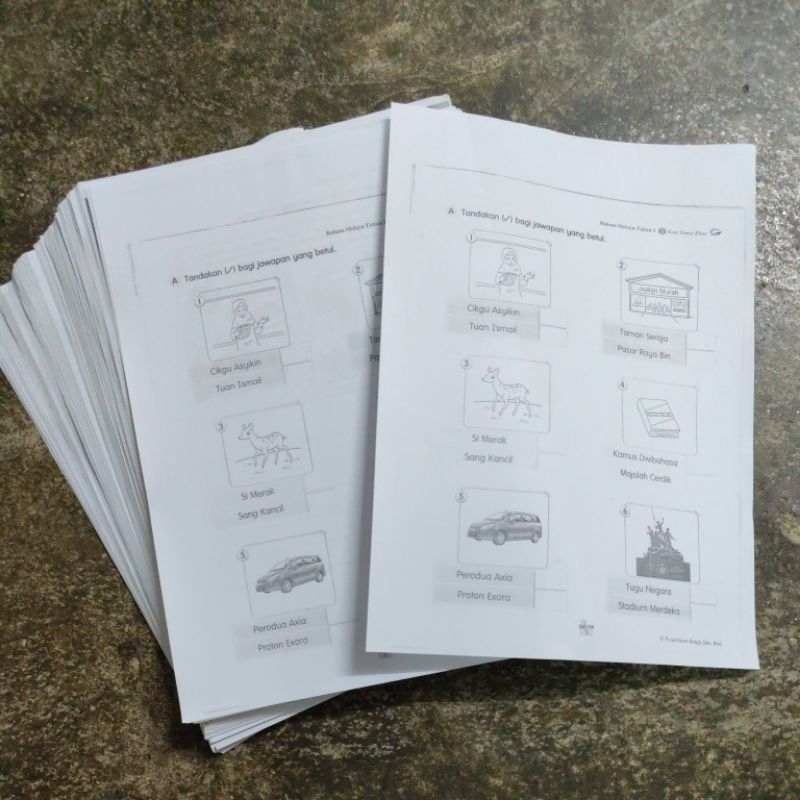 USED Paper One Side or Two Side / Wasted Papers / Kertas Bungkus Barang ...