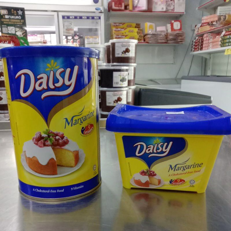 Daisy Margarine Free cholesterol food 1kg / 480g | Shopee Malaysia