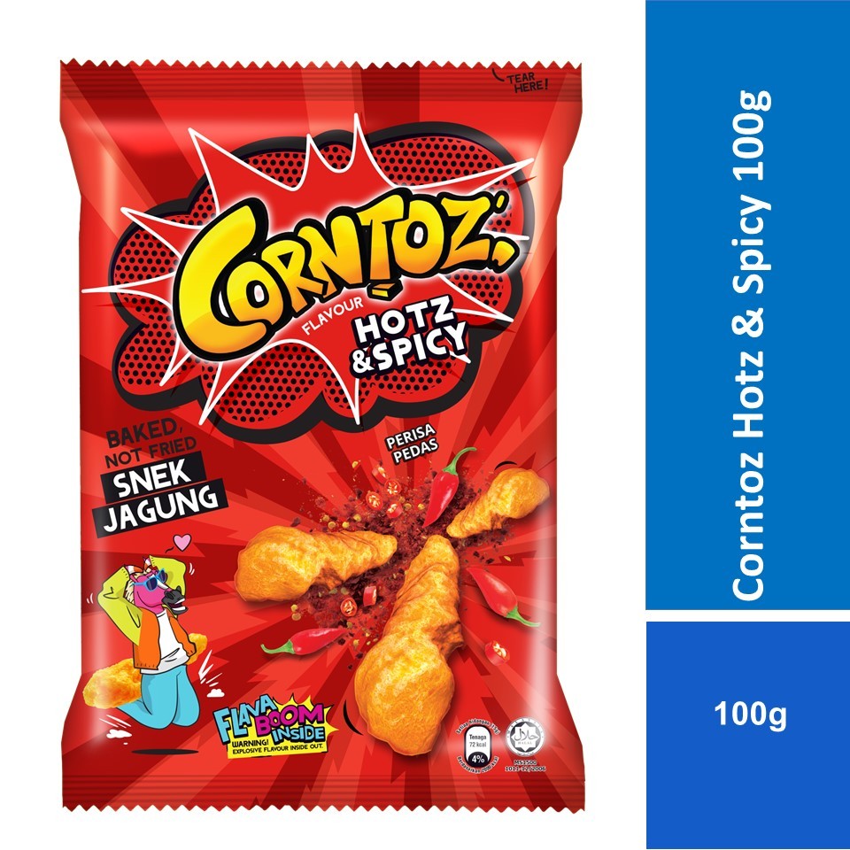 Corntoz Hotz & Spicy 100g | Shopee Malaysia