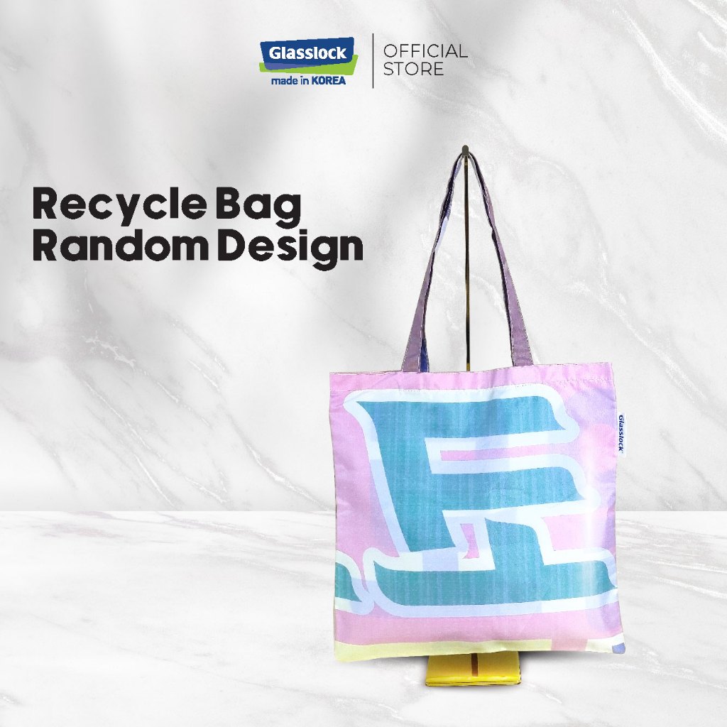 Glasslock Recycle Bag Nylon bag Tote Bag Foldable Shopping Bag Grocery ...