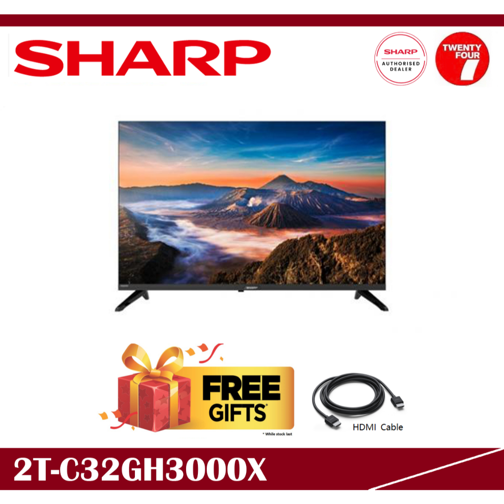[ Delivered by Seller ] SHARP AQUOS 32 Inch Full HD Google TV 2T ...