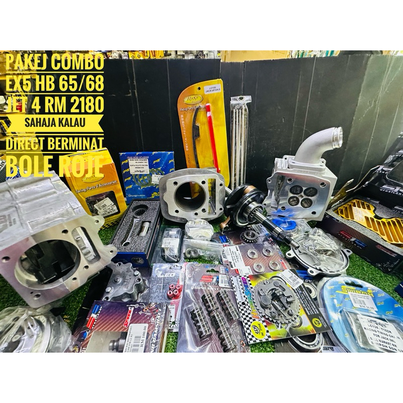 Combo ex5 hb wave 65/68 jet 4 Head lc pnp wave w100/mr1/ct100 | Shopee ...