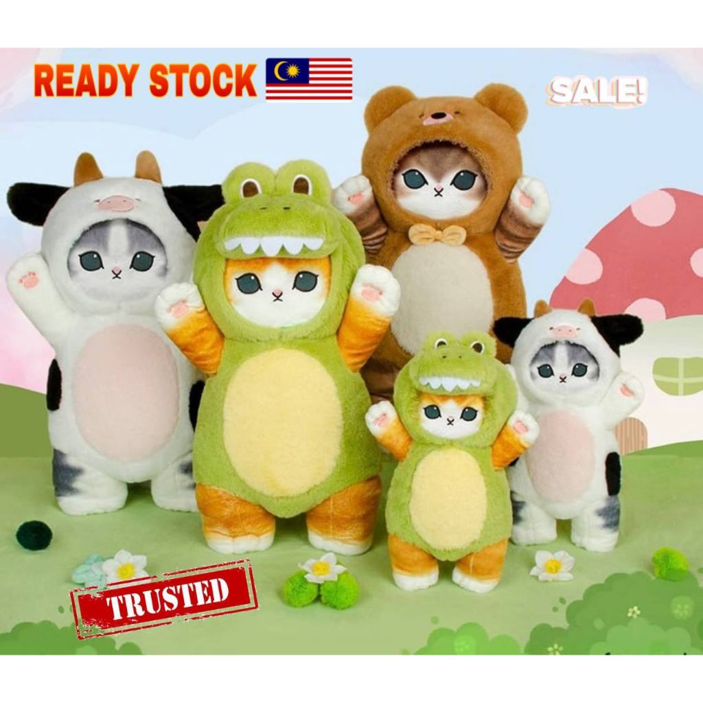 [READY STOCK MALAYSIA] MOFUSAND DOLL Genuine mofusand cat Fushandi ...