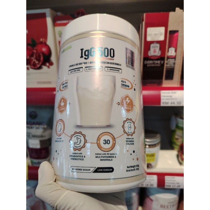 IgG 500 Recovery Colostrum milk complete nutrition 850g | Shopee Malaysia