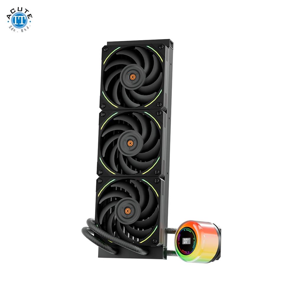 1stplayer CC360 RGB AIO Liquid Cooler Black | Shopee Malaysia