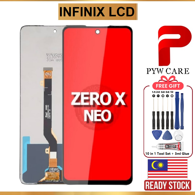 LCD Screen Compatible For Infinix Zero X Neo X6810 / Tecno Camon 17 Pro ...