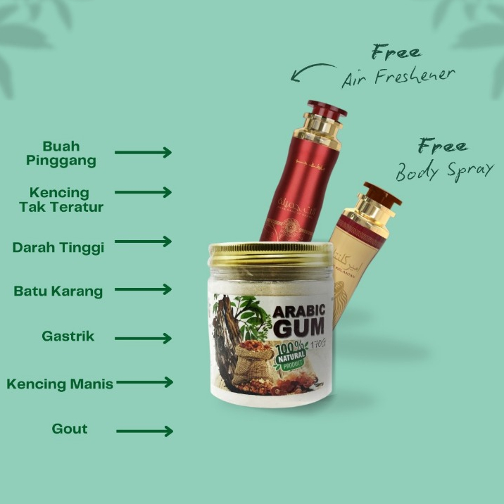 Arabic Gum Powder 170 GRAM Habib Al Madinah Ya Salam Original From ...